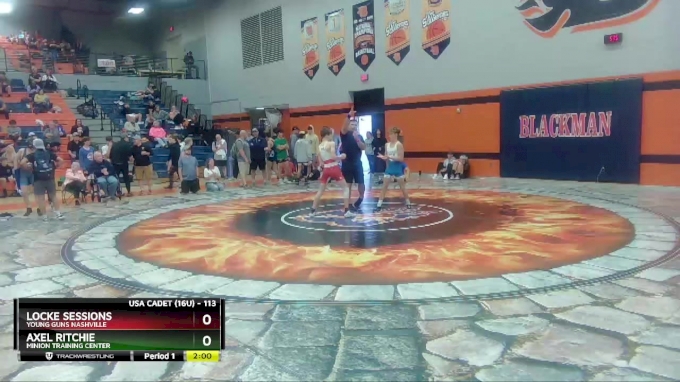 113 lbs Quarterfinal - Locke Sessions, Young Guns Nashville vs Axel ...