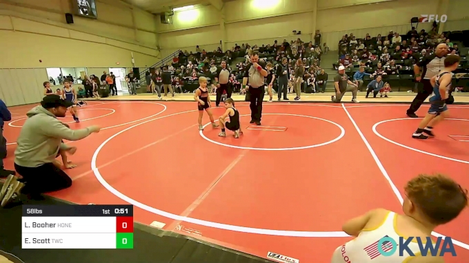 58 lbs Rr Rnd 4 - Luke Booher, Honey Badgers Wrestling Club vs Easton ...