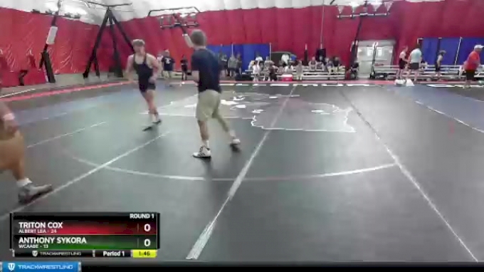 170 lbs Round 1 (4 Team) - Triton Cox, Albert Lea vs Anthony Sykora, WCAABE