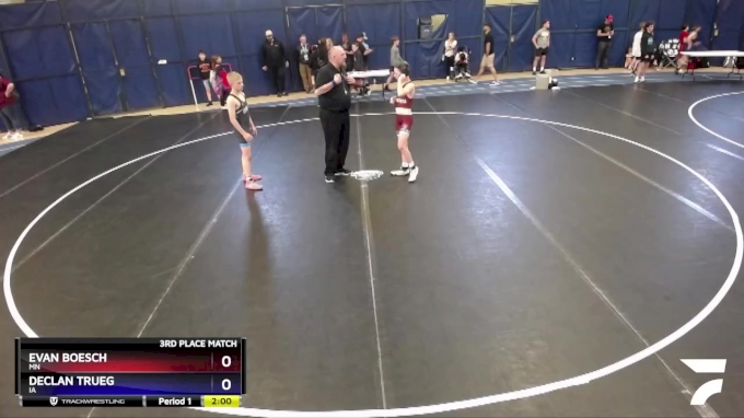 98 lbs 3rd Place Match - Evan Boesch, MN vs Declan Trueg, IA