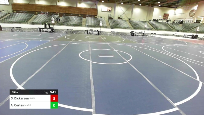 69 lbs Consi Of 8 #2 - Dylan Dickerson, Small Town WC vs Agustin Cortes ...