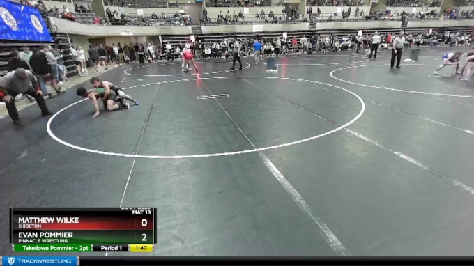 152 lbs Semifinal - Matthew Wilke, Shiocton vs Evan Pommier, PINnacle ...