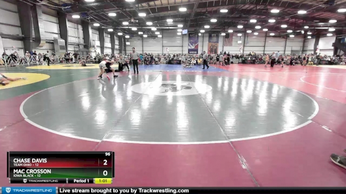 96 lbs Rd# 9- 2:15pm Saturday Final Pool - Chase Davis, Team Ohio vs ...