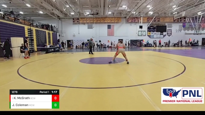 127B Round 1 - Kade McGrath, Bear Cave Wrestling vs Jax Coleman, Maurer ...