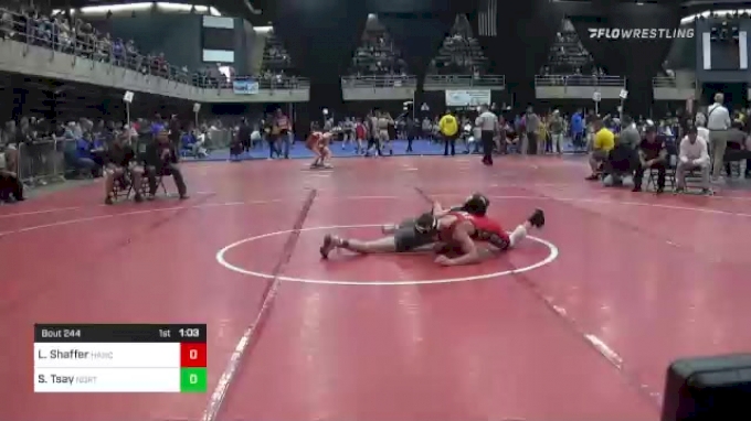 120 lbs Round Of 16 - Landyn Shaffer, Hancock vs Sowzrawca Tsay, North ...