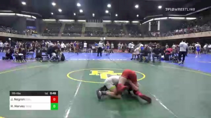 115-I lbs Final - Jeremy Negron, Edison vs Hayden Harvey, Trout Run