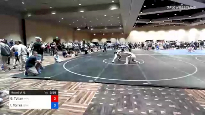 126 lbs Prelims - Garrett Totten, New Jersey vs Isaias Torres, Grand ...