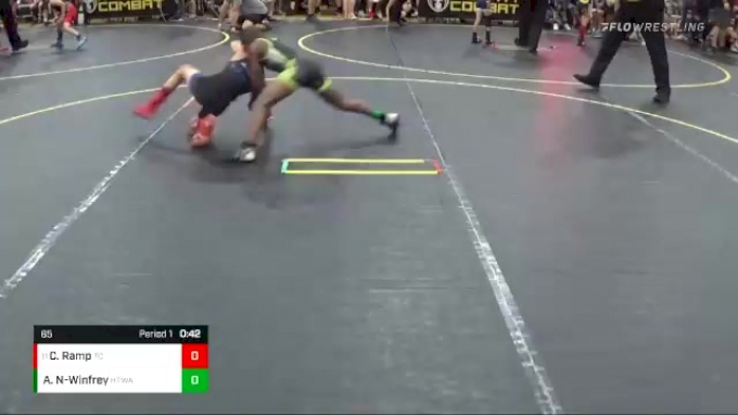 65 lbs Champ. Round 1 - Cameron Ramp, The Compound vs Amir Newman ...