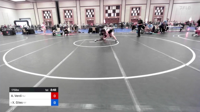 175 lbs Consi Of 16 #2 - Anthony Verdi, Nj vs Xavier Giles, Ny