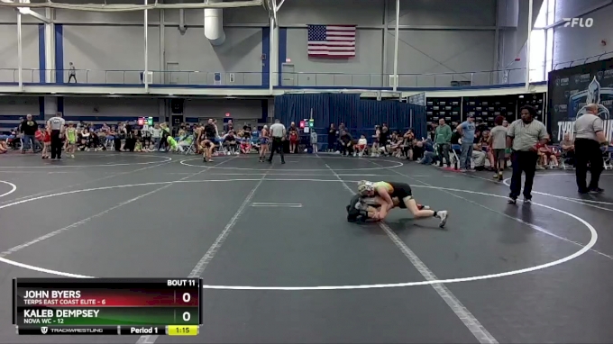 64 lbs Round 3 (8 Team) - Kaleb Dempsey, NOVA WC vs John Byers, Terps ...