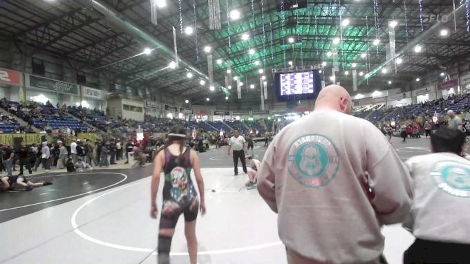 109 lbs Consi Of 16 #2 - Alina Duran, Silverbacks vs Elsie Vialpando ...