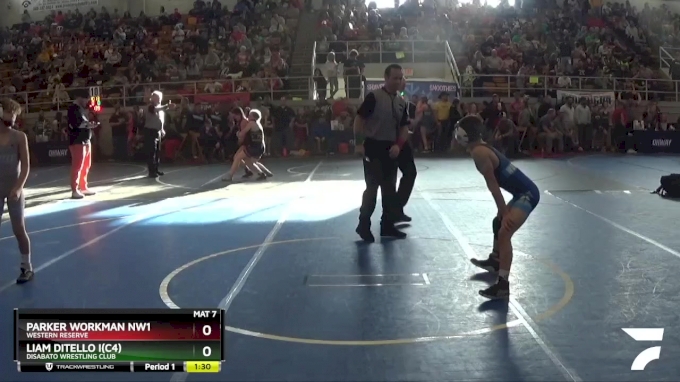 85 lbs Champ. Round 2 - Parker Workman Nw1, Western Reserve vs Liam ...