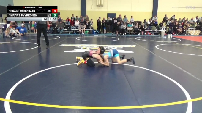 65 lbs Quarterfinal - Drake Cooreman, MN Elite vs Matias Pyykkonen, LAW