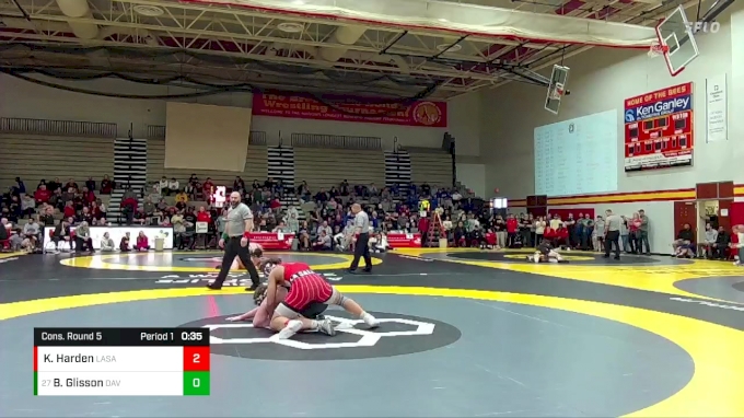 215 lbs Cons. Round 5 - Brandon Glisson, Davison vs Kamrn Harden ...