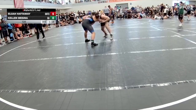 190 lbs Round 2 (6 Team) - Jeremiah Chavis, Gladiator Alliance vs Ricky ...