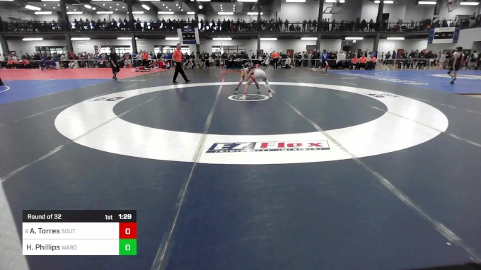 101 lbs Round Of 32 - Adrian Torres, Southwestern vs Hunter Phillips ...