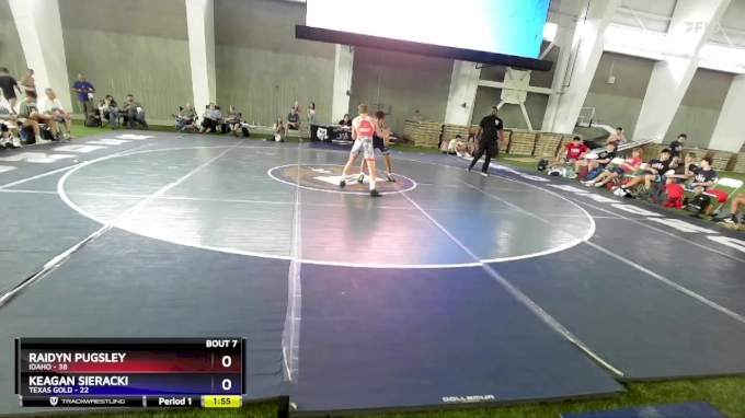 132 lbs Semis & 1st Wrestleback (8 Team) - Raidyn Pugsley, Idaho vs ...