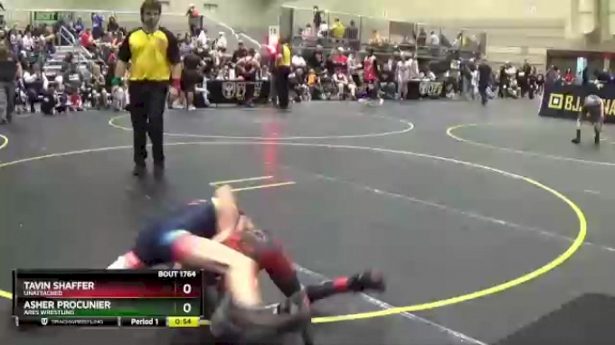 75 lbs Cons. Round 5 - Tavin Shaffer, Unattached vs Asher Procunier ...