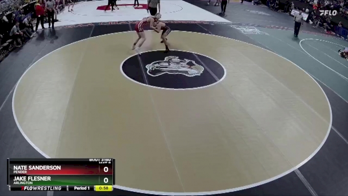 Cons. Round 1 - Nate Sanderson, Pender vs Jake Flesner, Arlington