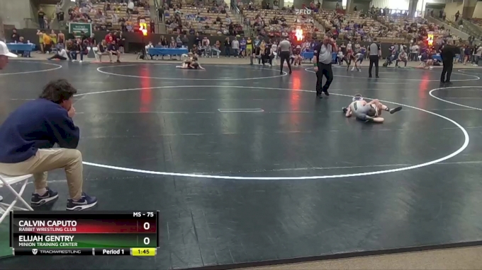 75 lbs Cons. Round 2 - Calvin Caputo, Rabbit Wrestling Club vs Elijah ...