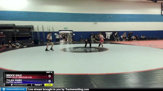 77 lbs 2nd Place Match - Brock Gale, Marsh Valley Wrestling Club vs ...
