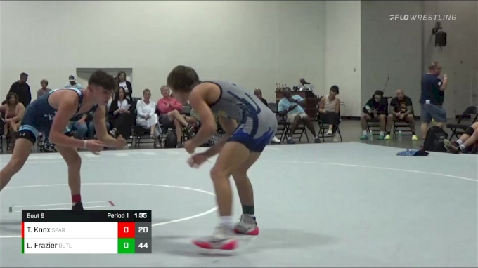 126 lbs Round 3 (6 Team) - Tyler Knox, Spartan RTC Elite/BOTE vs Logan ...