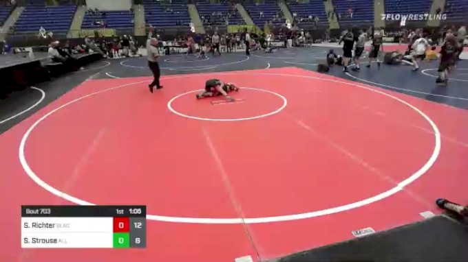 90 lbs Rr Rnd 3 - Shea Richter, Black Hills Wrestling Academy vs Sam ...
