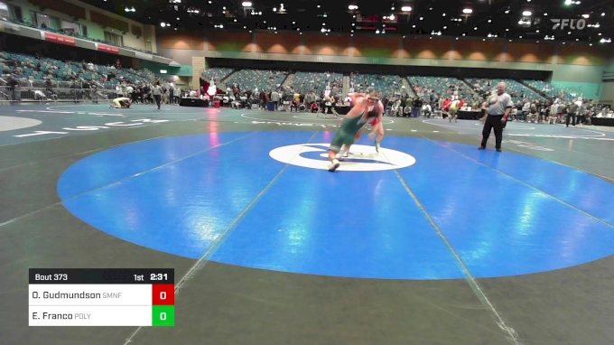 184 lbs Consi Of 16 #2 - Owen Gudmundson, Simon Fraser vs Eugenio ...