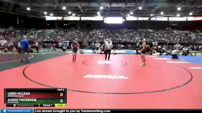 3A 145 lbs Champ. Round 1 - Kaden MacKenzie, Fruitland vs Jairo McLean ...