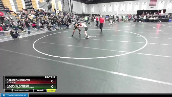 144 lbs Cons. Round 1 - Cameron Kulow, Plymouth vs Richard Yarber ...