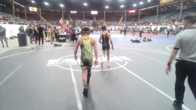 95 lbs Semifinal - Ricardo Poolaw, New Mexico Bad Boyz vs Dane Konno ...