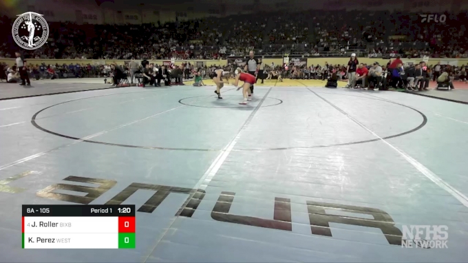 6A - 105 lbs 1st Place Match - Jadyn Roller, BIXBY vs Kyrstan Perez ...