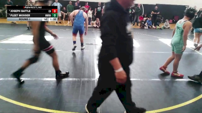 150 lbs Round 1 - Joseph Battle, Cardinal Newman vs Fleet Mosser ...
