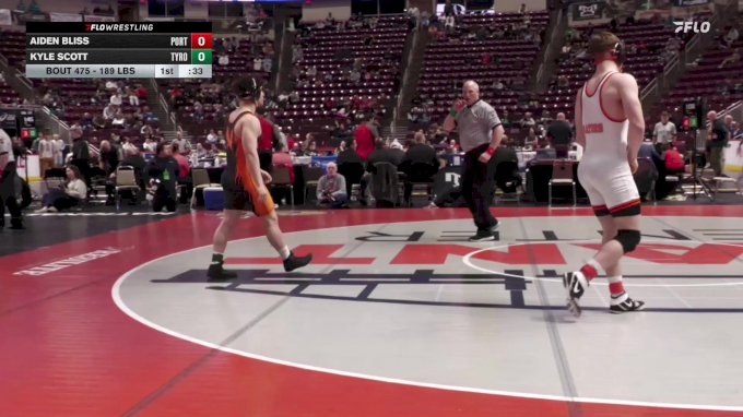 189 lbs 3rd Place - Aiden Bliss, Port Allegany vs Kyle Scott, Tyrone