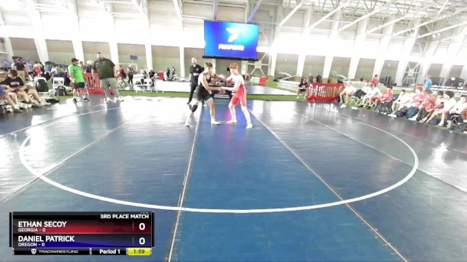 165 lbs Placement Matches (8 Team) - Ethan Secoy, Georgia vs Daniel ...