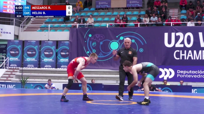 61 kg Qualif. - Robert Martin MESZAROS, Slovakia vs Blayne Pascal HELOU ...