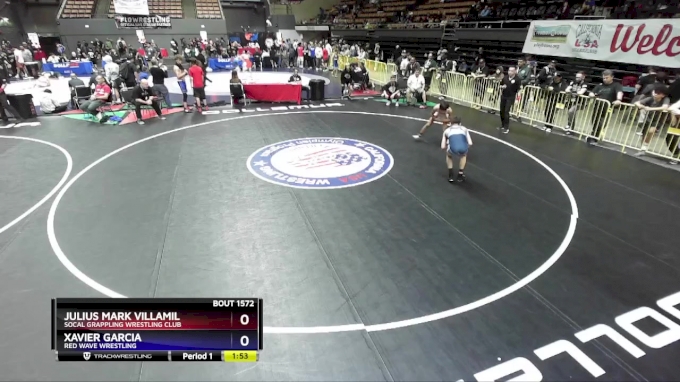 106 lbs Quarterfinal - Julius Mark Villamil, Socal Grappling Wrestling ...