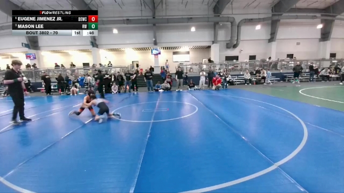 70 lbs 3rd Place Match - Eugene Jimenez Jr., Dead Shot Wrestling Club ...