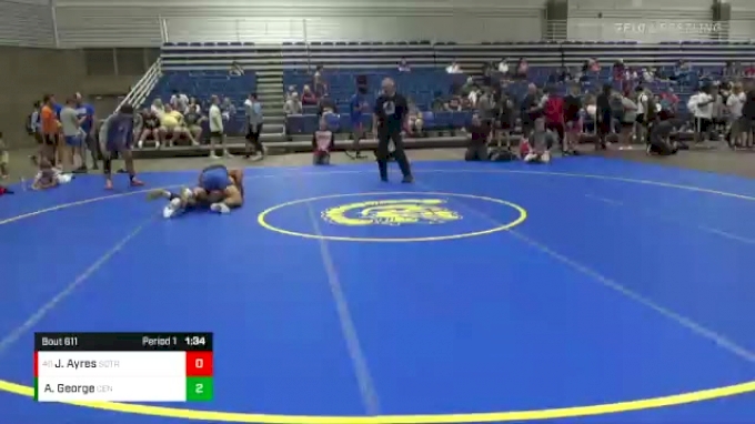 163 lbs Champ. Round 2 - Jordan Ayres, Squires Of The Round Table vs ...