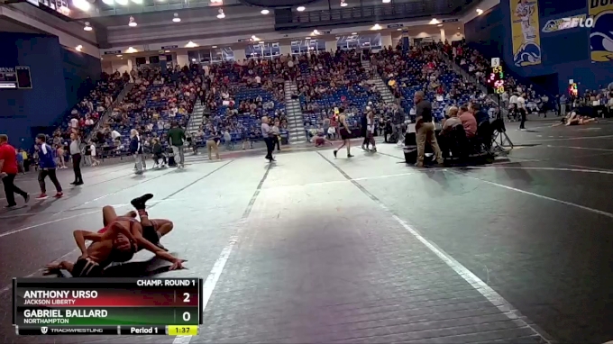 113 lbs Champ. Round 1 - Anthony Urso, Jackson Liberty vs Gabriel ...