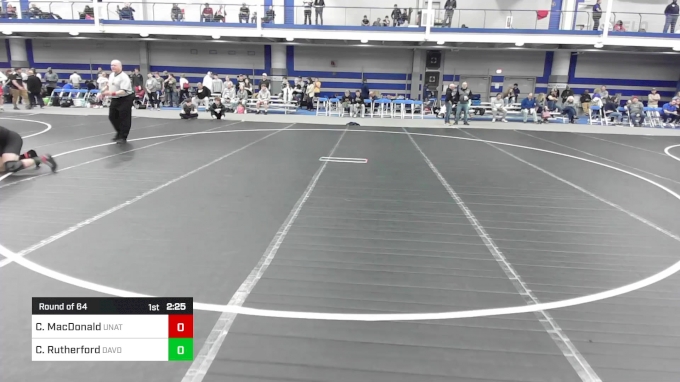 157 lbs Round Of 64 - Connor MacDonald, UNATT - Sacred Heart University ...