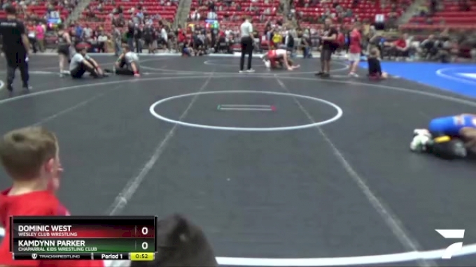 58 lbs Quarterfinal - Dominic West, Wesley Club Wrestling vs Kamdynn ...