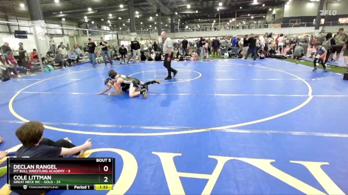 80 lbs Round 2 (6 Team) - Declan Rangel, PIT BULL WRESTLING ACADEMY vs ...