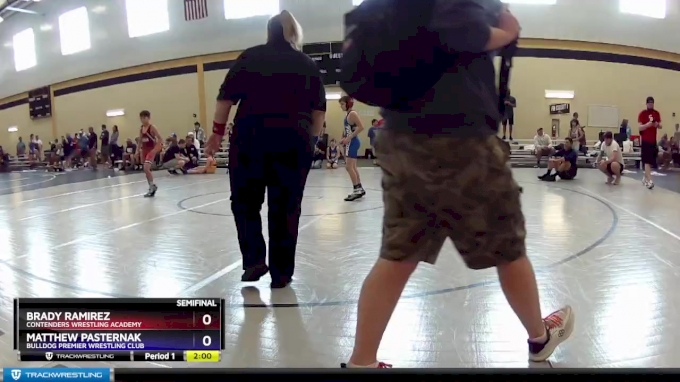 82 lbs Semifinal - Brady Ramirez, Contenders Wrestling Academy vs ...