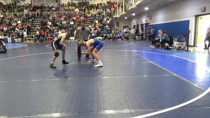 152 lbs R-64 - Jayden Imler, Chestnut Ridge vs Bennett Harrell, Council ...