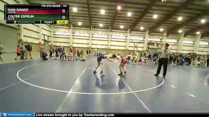 115 lbs Round 1 - Ivan Ivanov, Suples vs Colter Espelin, Butte