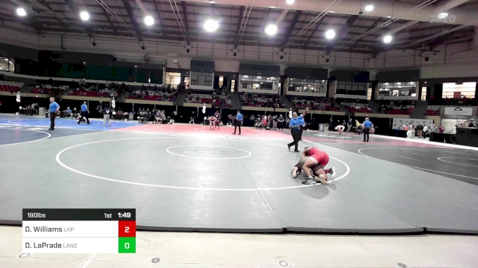 190 lbs Round Of 16 - Daniel Williams, Lake Highland Prep vs David ...