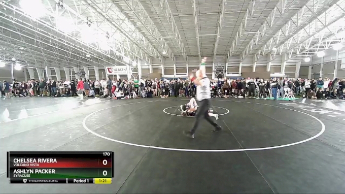 170 lbs Semifinal - Ashlyn Packer, Syracuse vs Chelsea Rivera, Volcano ...