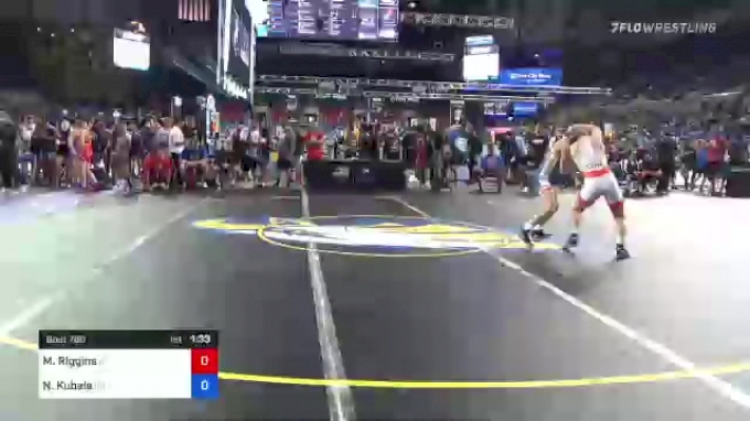 120 lbs Round Of 32 - Maximus Riggins, Iowa vs Noah Kubala, Colorado