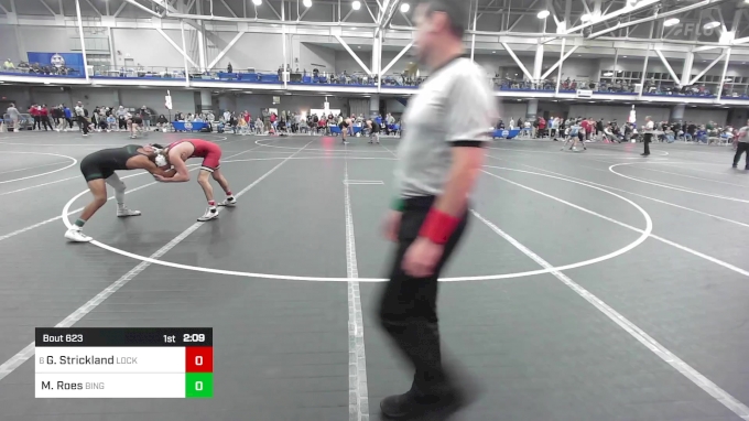 133 lbs Quarterfinal - Gable Strickland, Lock Haven University vs Micah ...